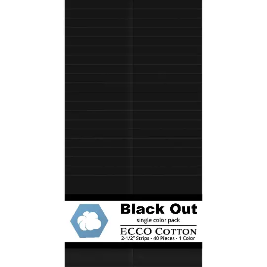 EC-Black Out-SP / EC-Black Out Strip Pack | Lumin Fabrics